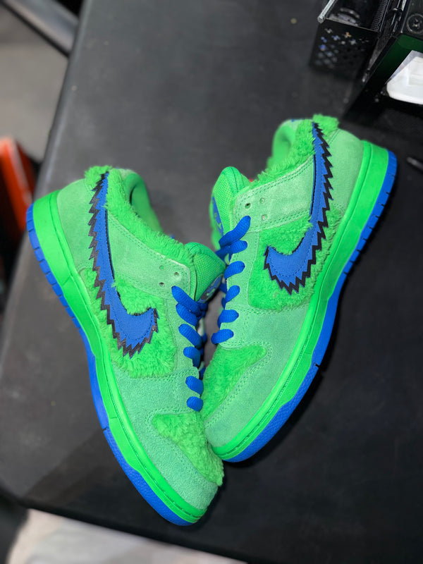 Nike SB Dunk Low Grateful Dead Bears Green (NO BOX) – Coolkicks